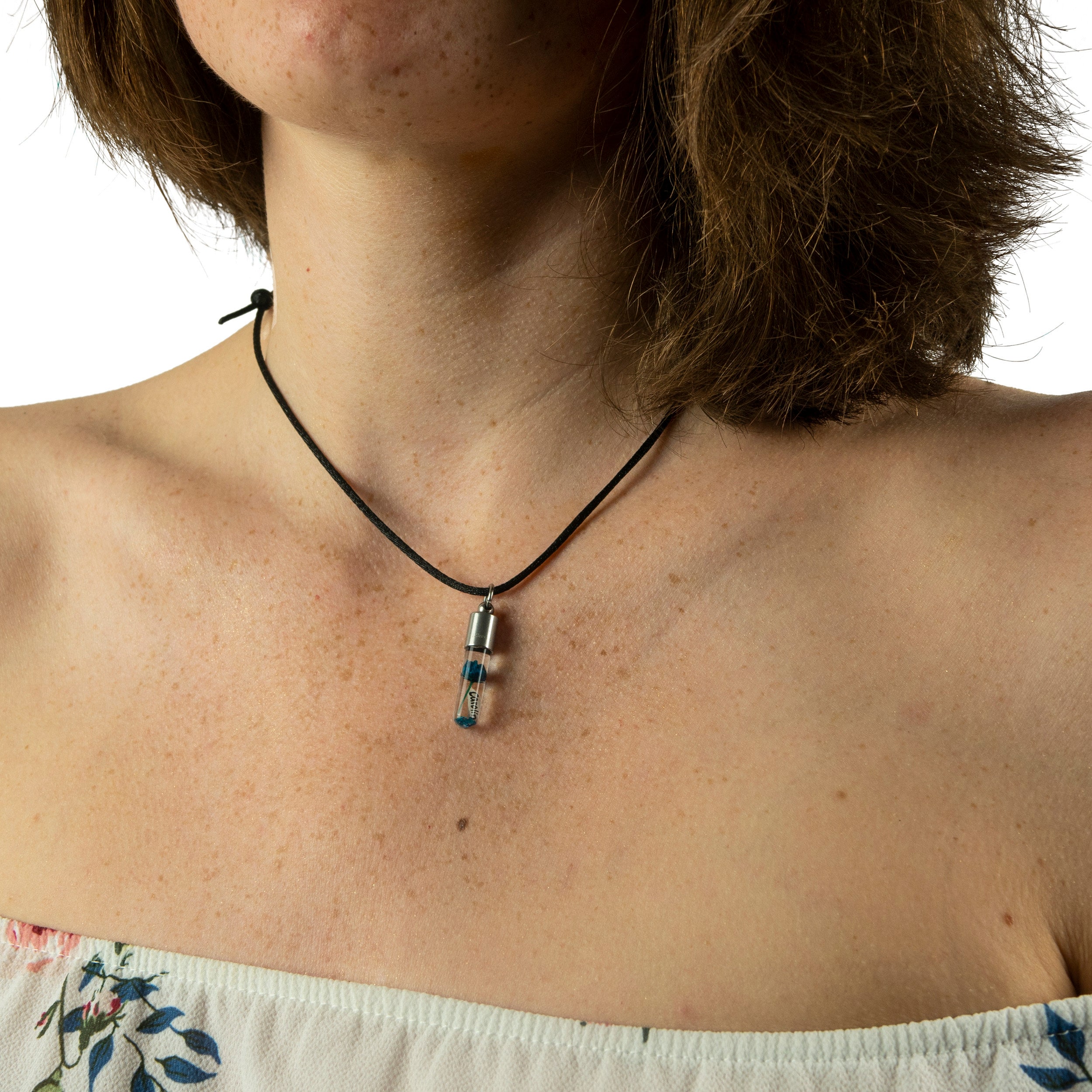 Name on Rice, Partner Necklace, Personalized Gift, Gift for Women, Name ...