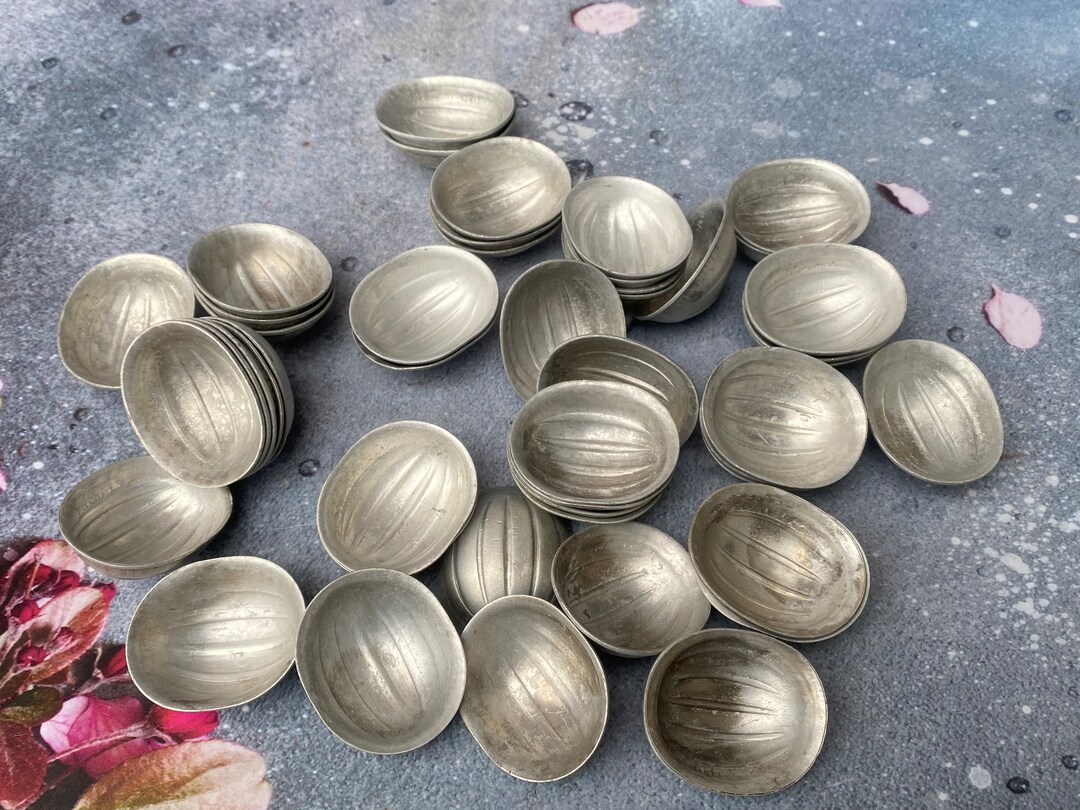 Soviet Nuts Cookies Maker - Vintage Nut Molds - Mini Muffins Press ...
