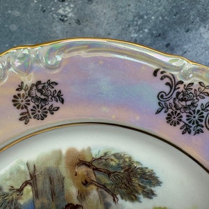 New Vintage Porcelain Dessert Plates Madonna GDR - Etsy