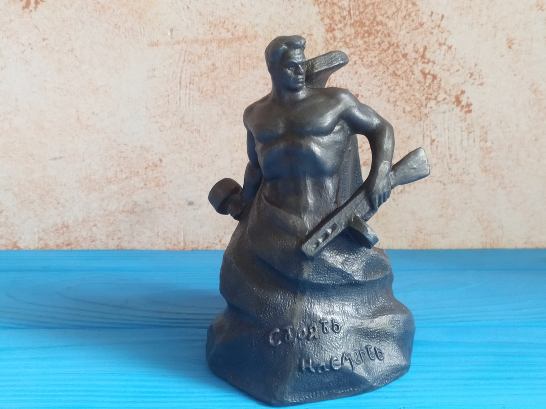 Soviet Statue Monument Stalingrad - Volgograd Figurine - Statuette ...