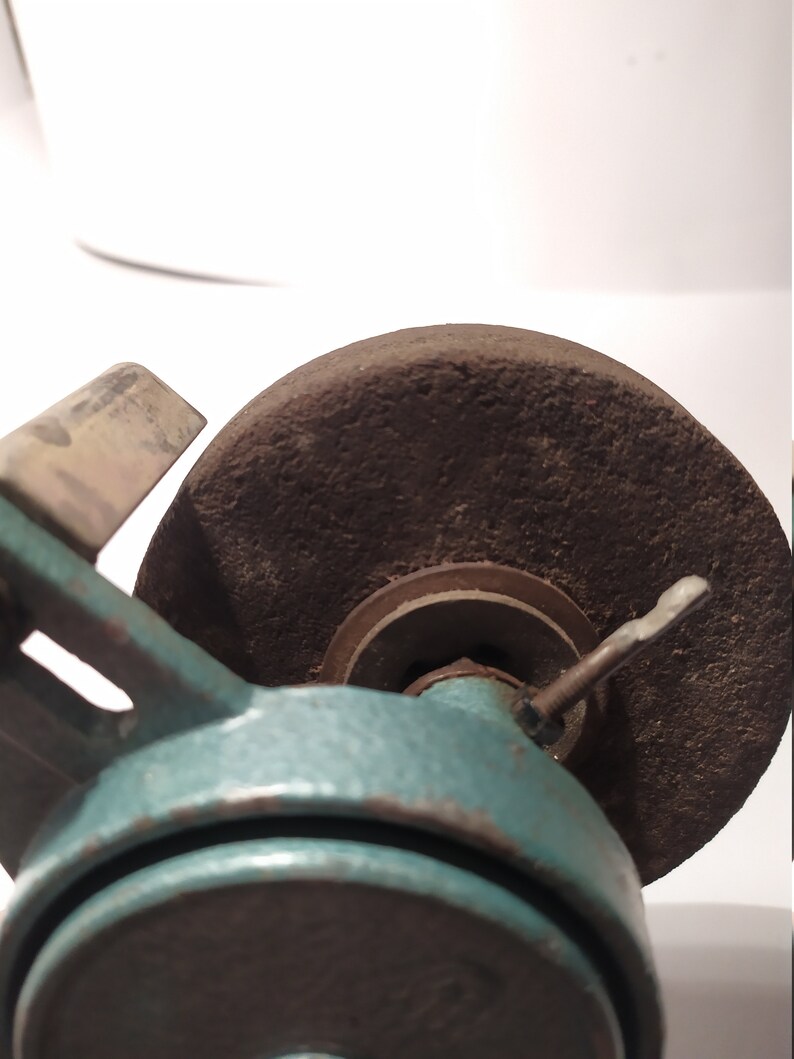Soviet knife sharpener emery wheel russian tool made in | Etsy