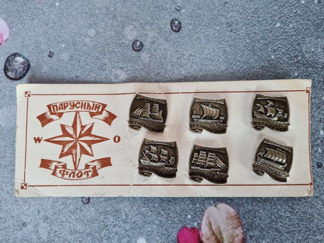 Soviet Boat Badges Ships Pins - Etsy