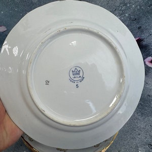 New Vintage Porcelain Dessert Plates Madonna GDR - Etsy