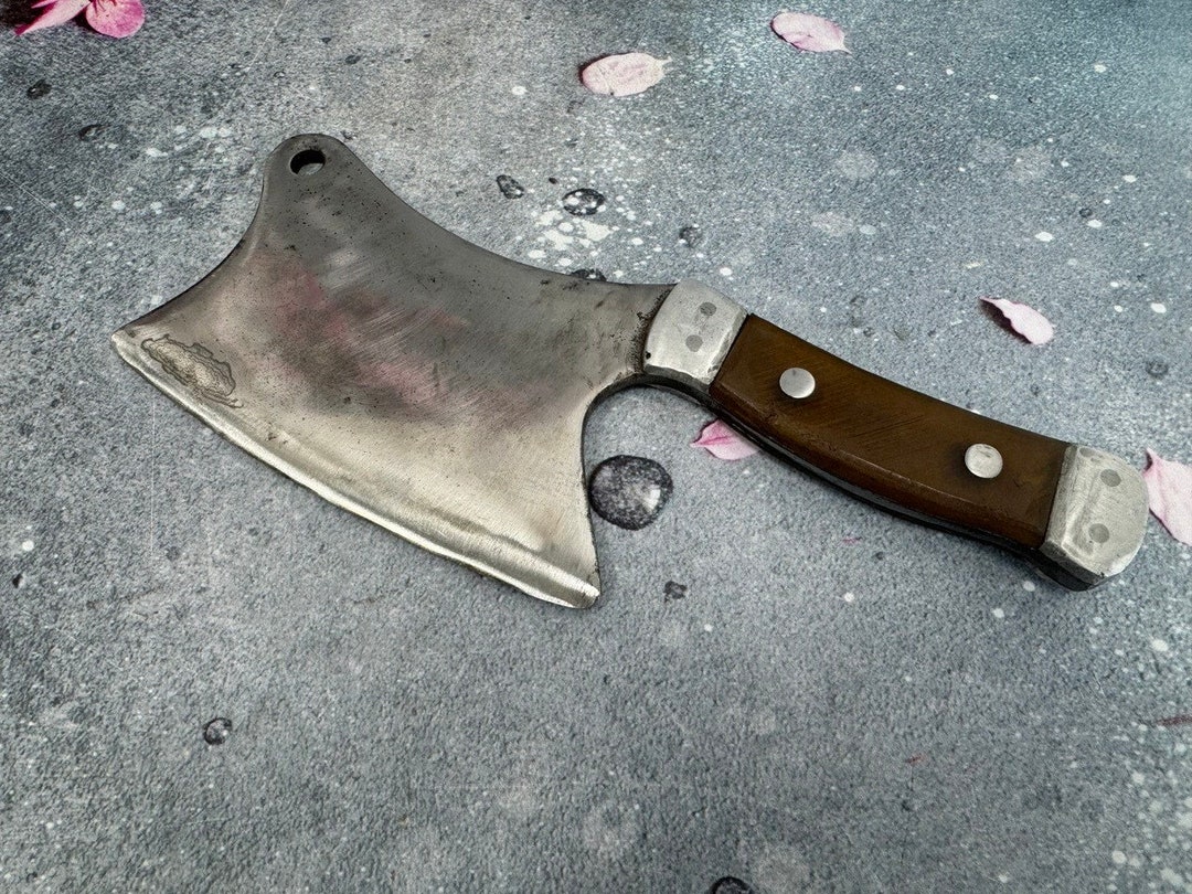 Soviet Heavy Meat Cleaver - Hatchet Chopping Axe - Tenderizer - Massive ...