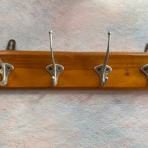Soviet Hanger With 4 Hooks Wall Hooks Coat Rack Made in USSR - Etsy