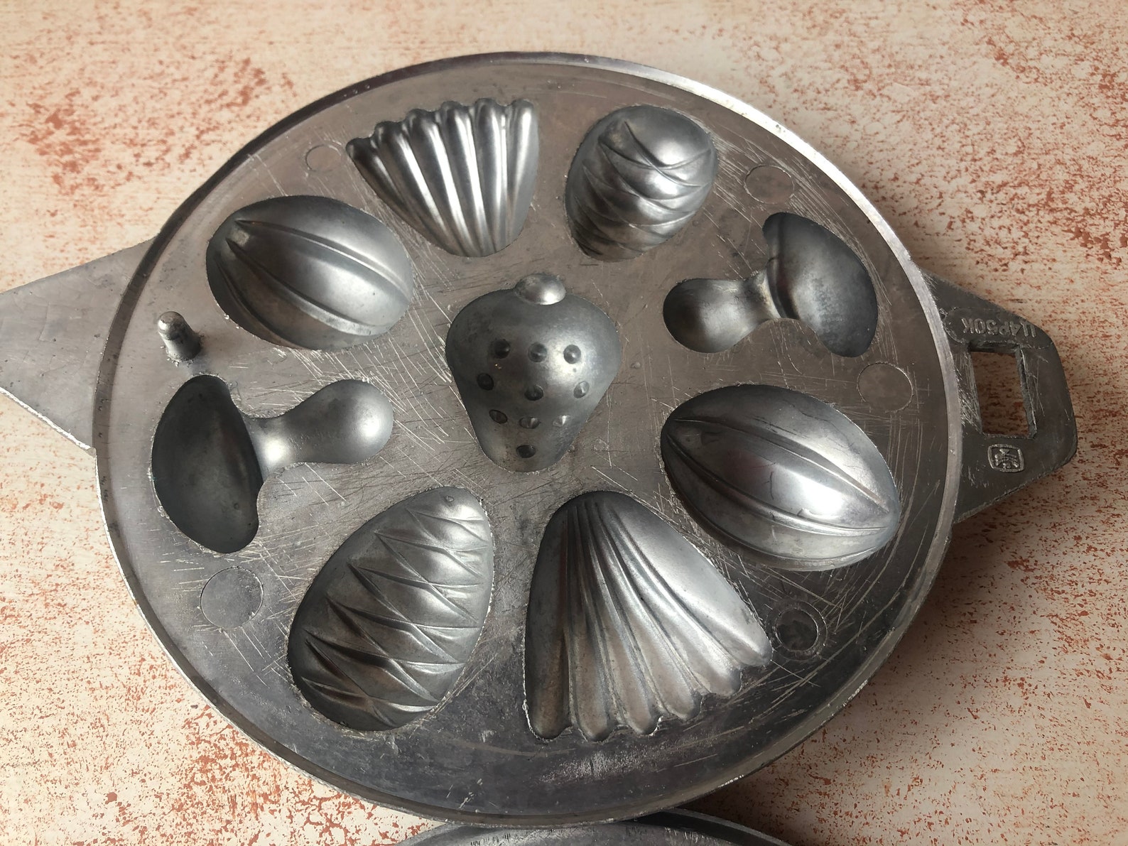 Soviet Nuts Cookies Maker - Vintage Nut Molds - Cookie Press - Home ...