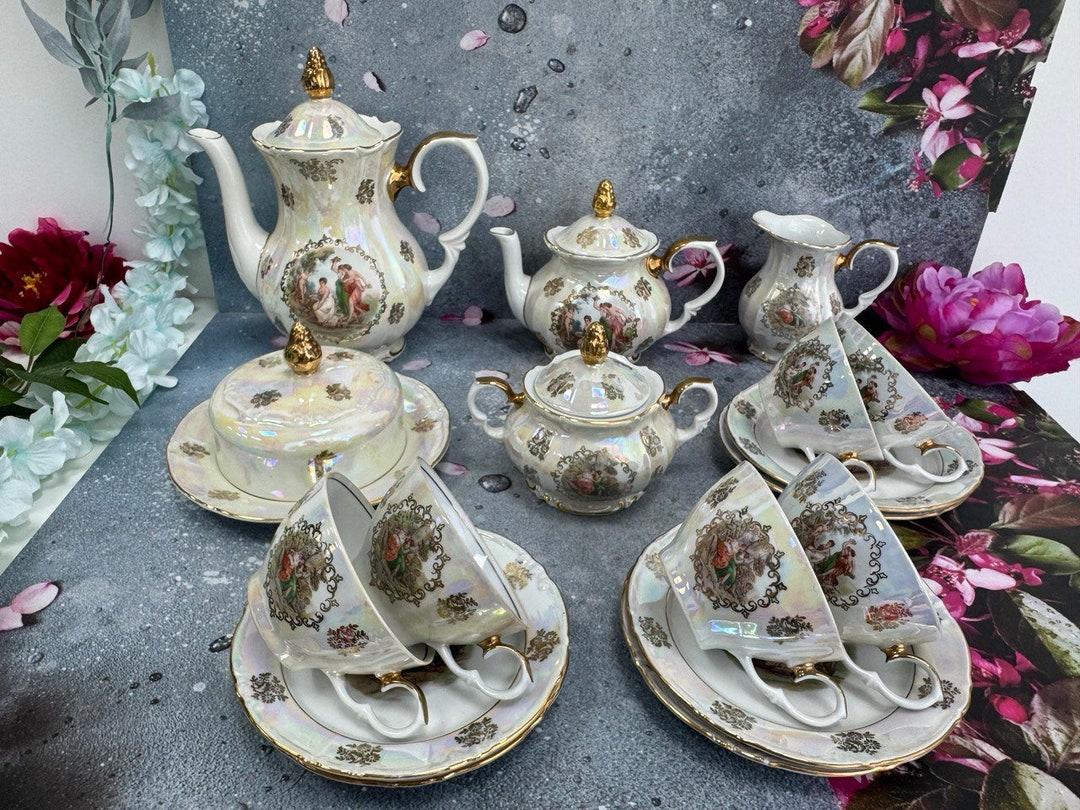 Vintage Porcelain Service - Kahla - GDR - Etsy