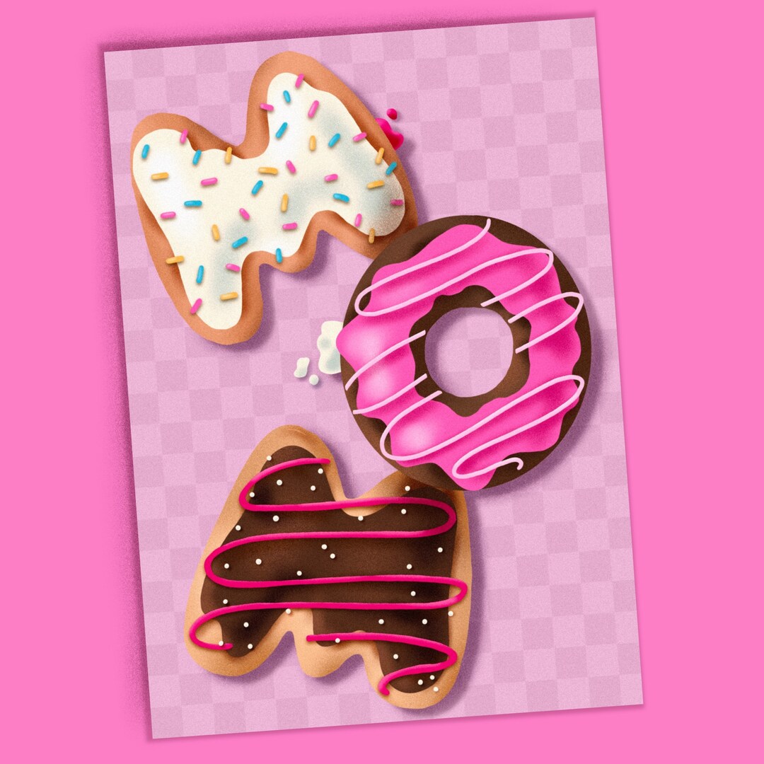 Moms Are the Sweetest Mother's Day Card, Donuts, Sweet Tooth, Greeting ...