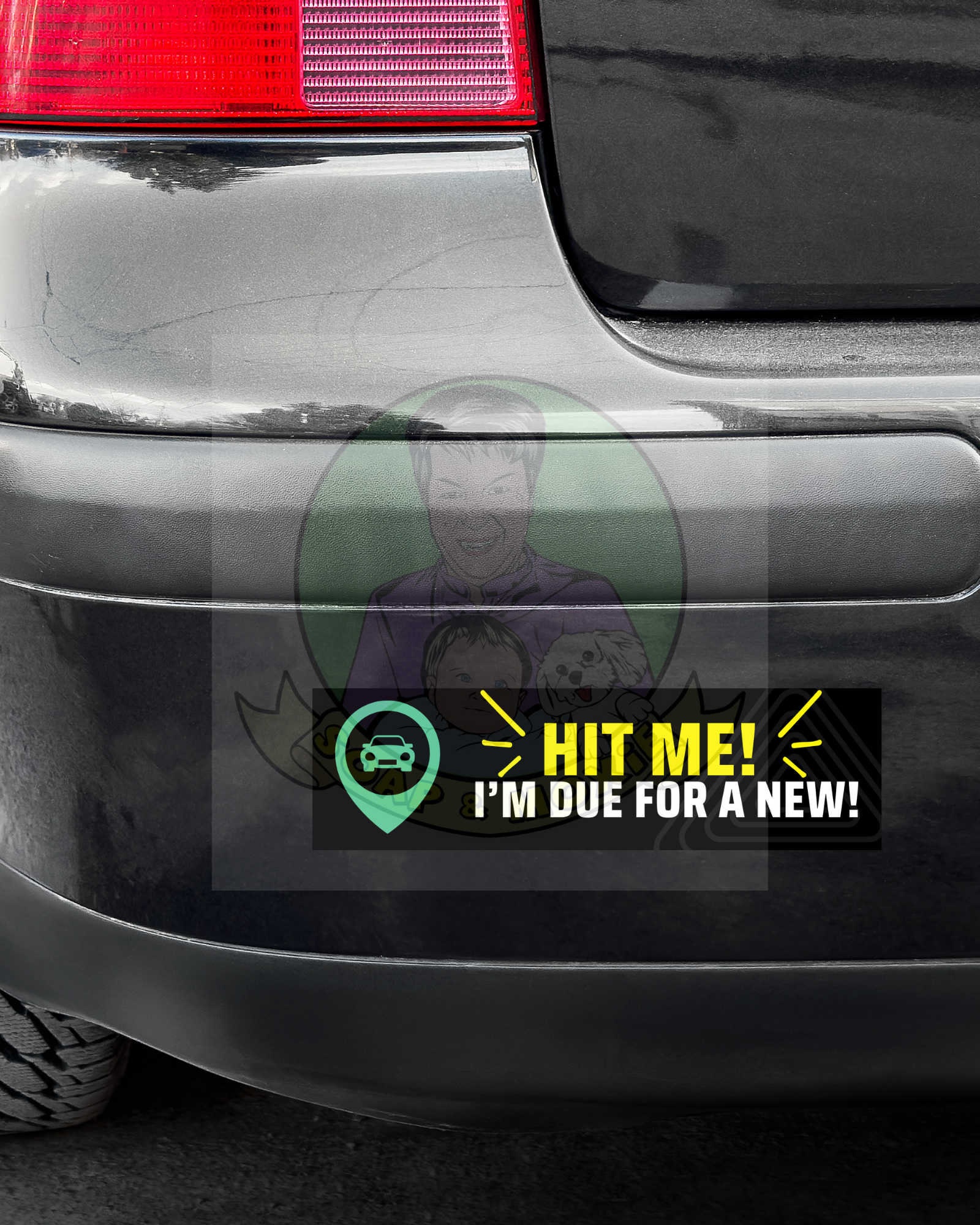 Hit Me! Digital File for Bumper Sticker or Projects! - Etsy