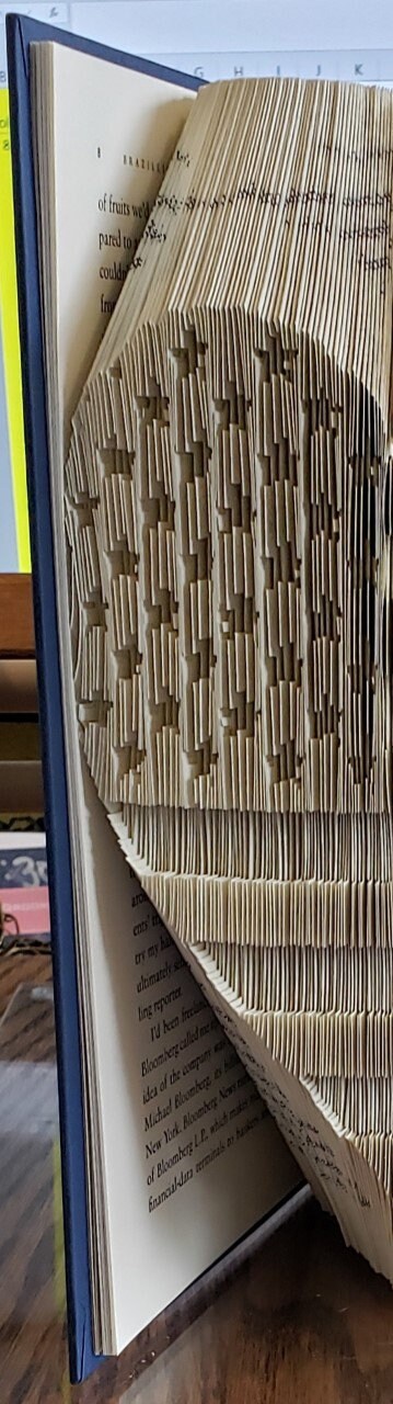 Book Folding, Pattern, Tutorial, DIY, Origami, Templates, Directions ...