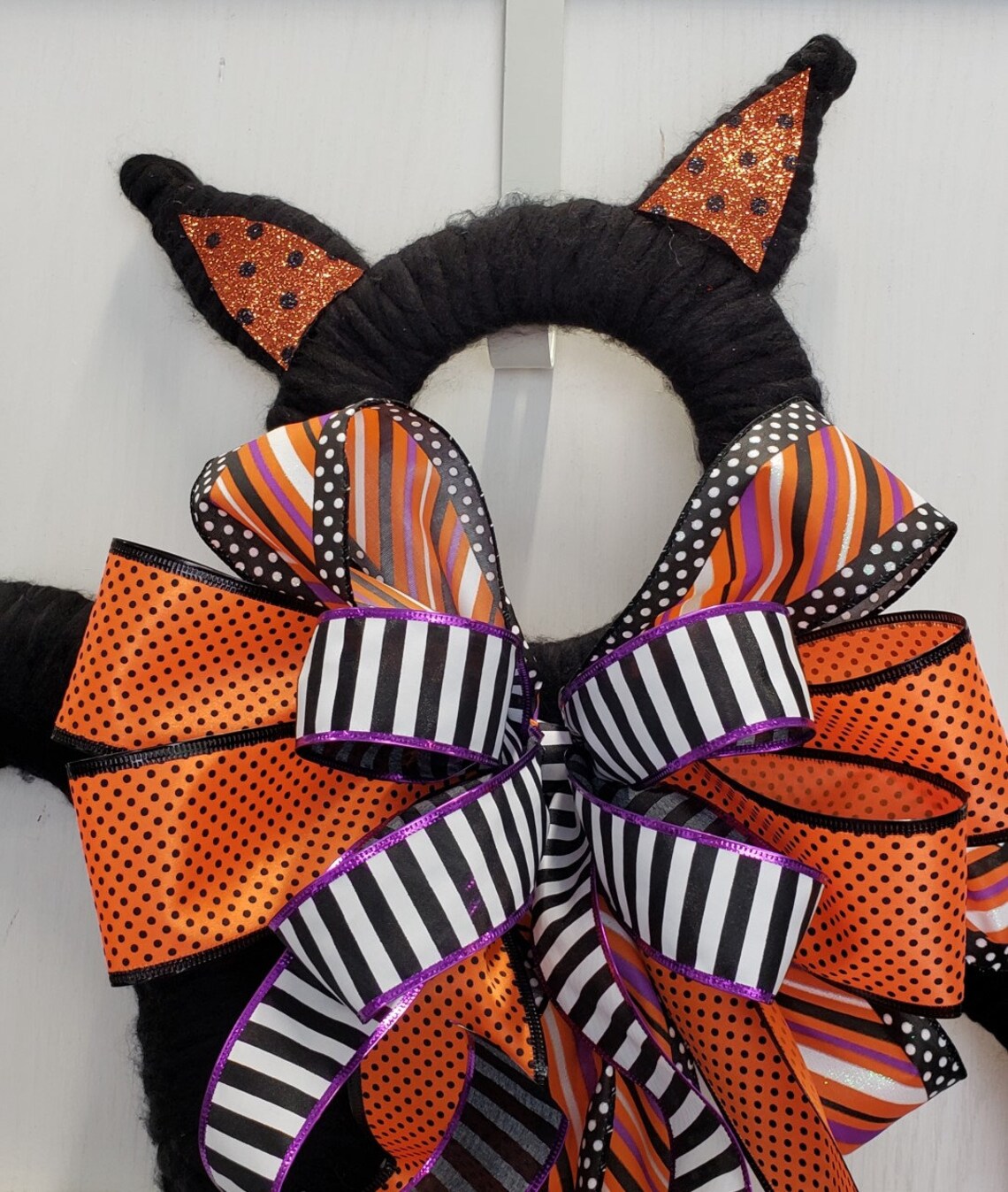 Cat Door Hanger Wall Decor Halloween | Etsy