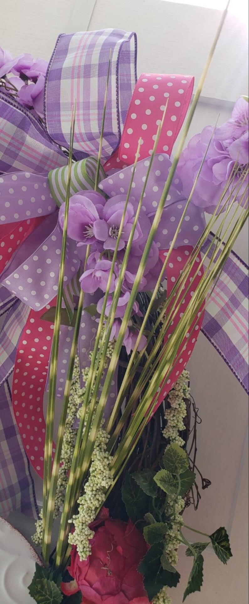 Bunny Greenery Peonies Easter Spring Foliage Pinks - Etsy