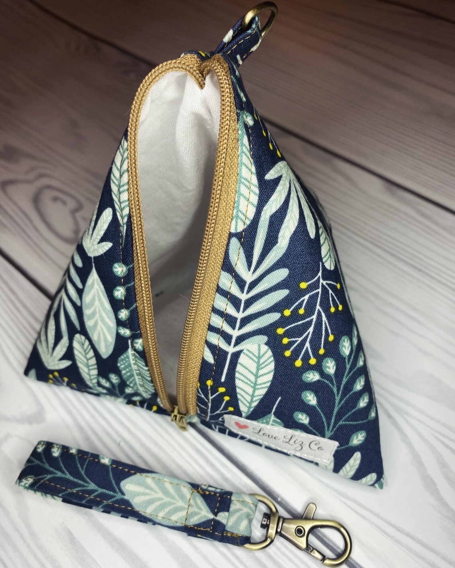 Pyramid Pouch/air Pod Holder/makeup/cosmetic/travel/diaper Bag ...