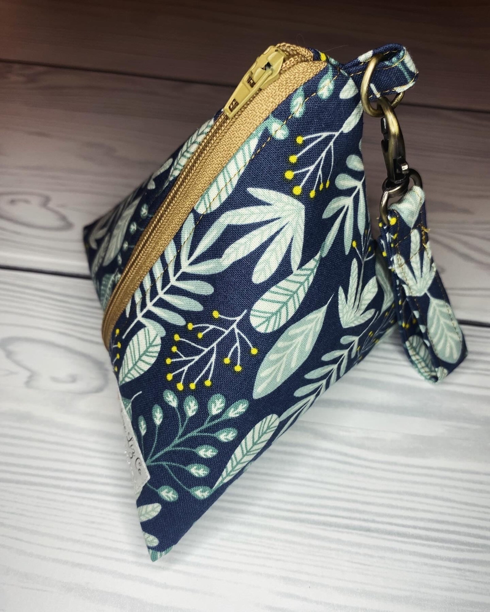 Pyramid Pouch/air Pod Holder/makeup/cosmetic/travel/diaper Bag ...