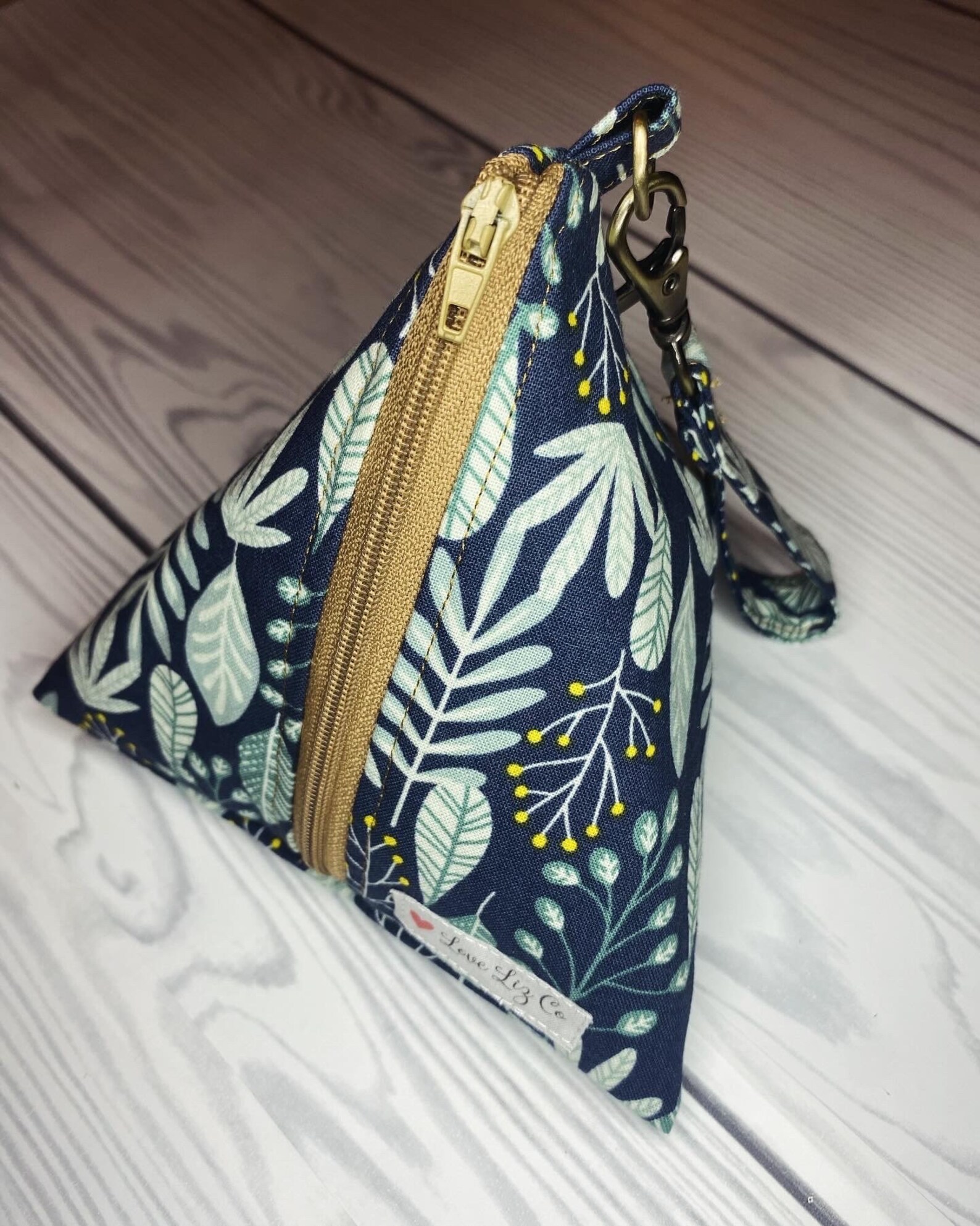 Pyramid Pouch/air Pod Holder/makeup/cosmetic/travel/diaper Bag ...