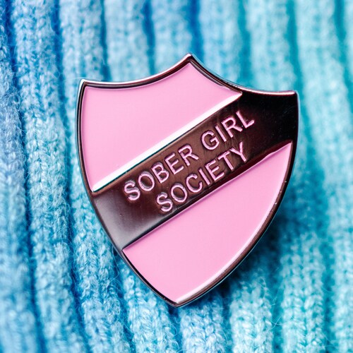 1 Year Sober by Sober Girl Society Pin - Etsy