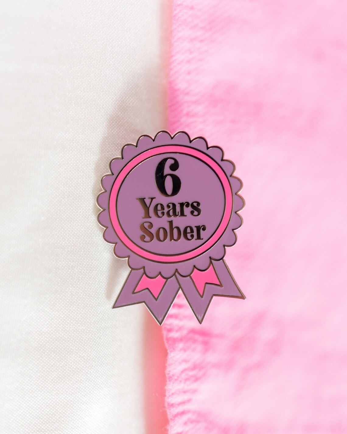 6 Years Sober by Sober Girl Society Pin - Etsy
