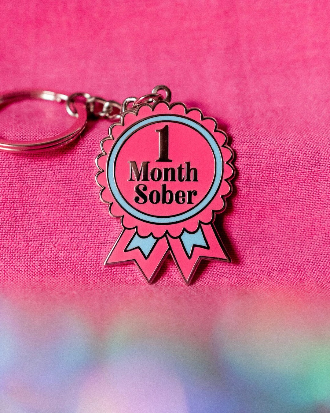 1 Month Sober Keychain by Sober Girl Society, 30 Days Sober Living, One ...