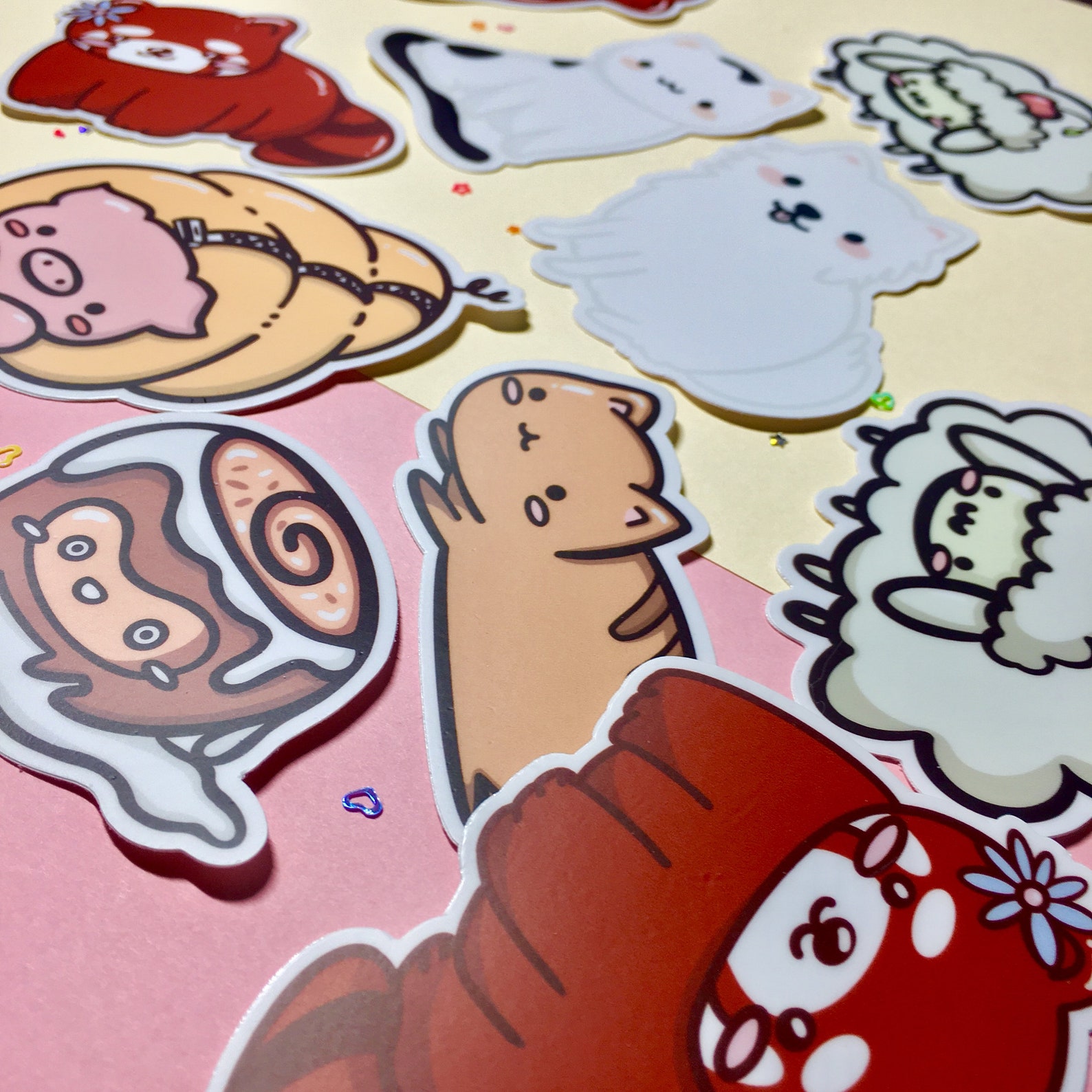 Ava the Cat Die Cut Vinyl Sticker Kawaii Cat Sticker Cute - Etsy