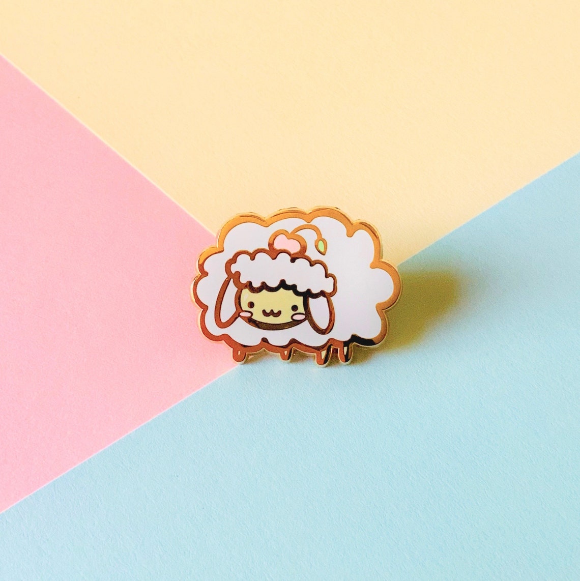Cheri the Sheep Enamel Pin Kawaii Sheep Pin Cute Sheep Pin - Etsy