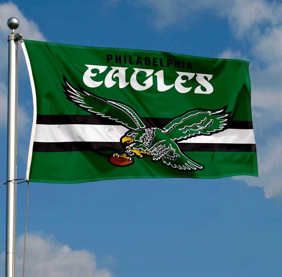 Philadelphia Eagles Fly Philly 3x5 Banner Flag Man Cave Flags Banners ...