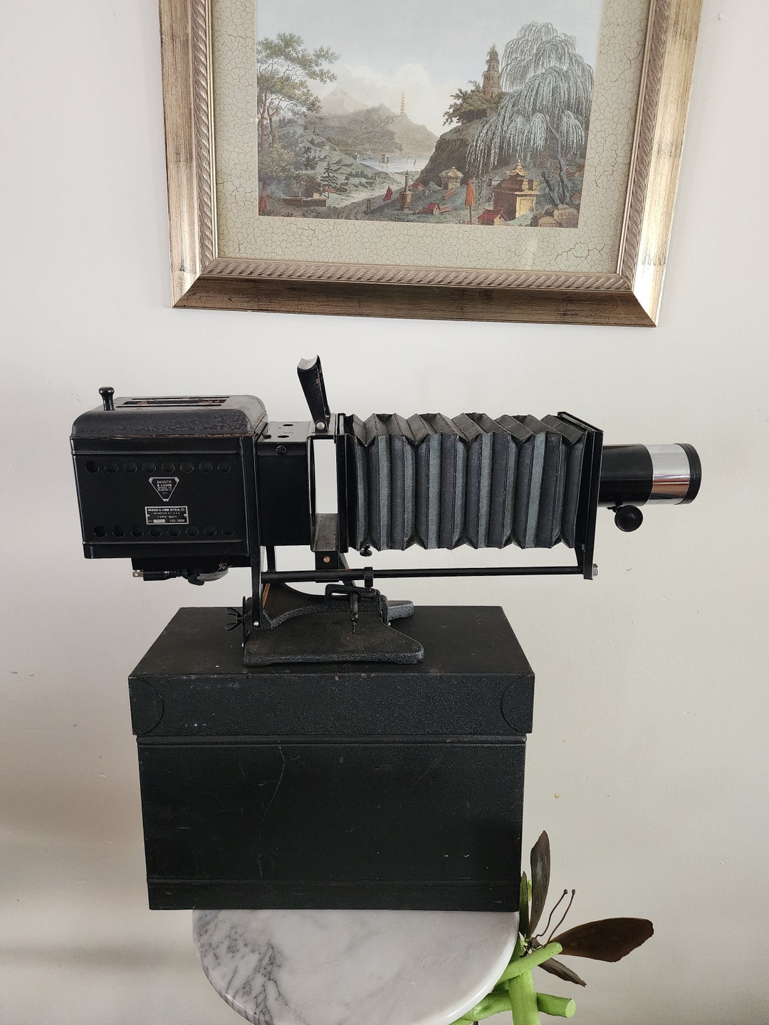 Antique Slide Projector by Williams Brown & Earle Inc PA Bausch and ...