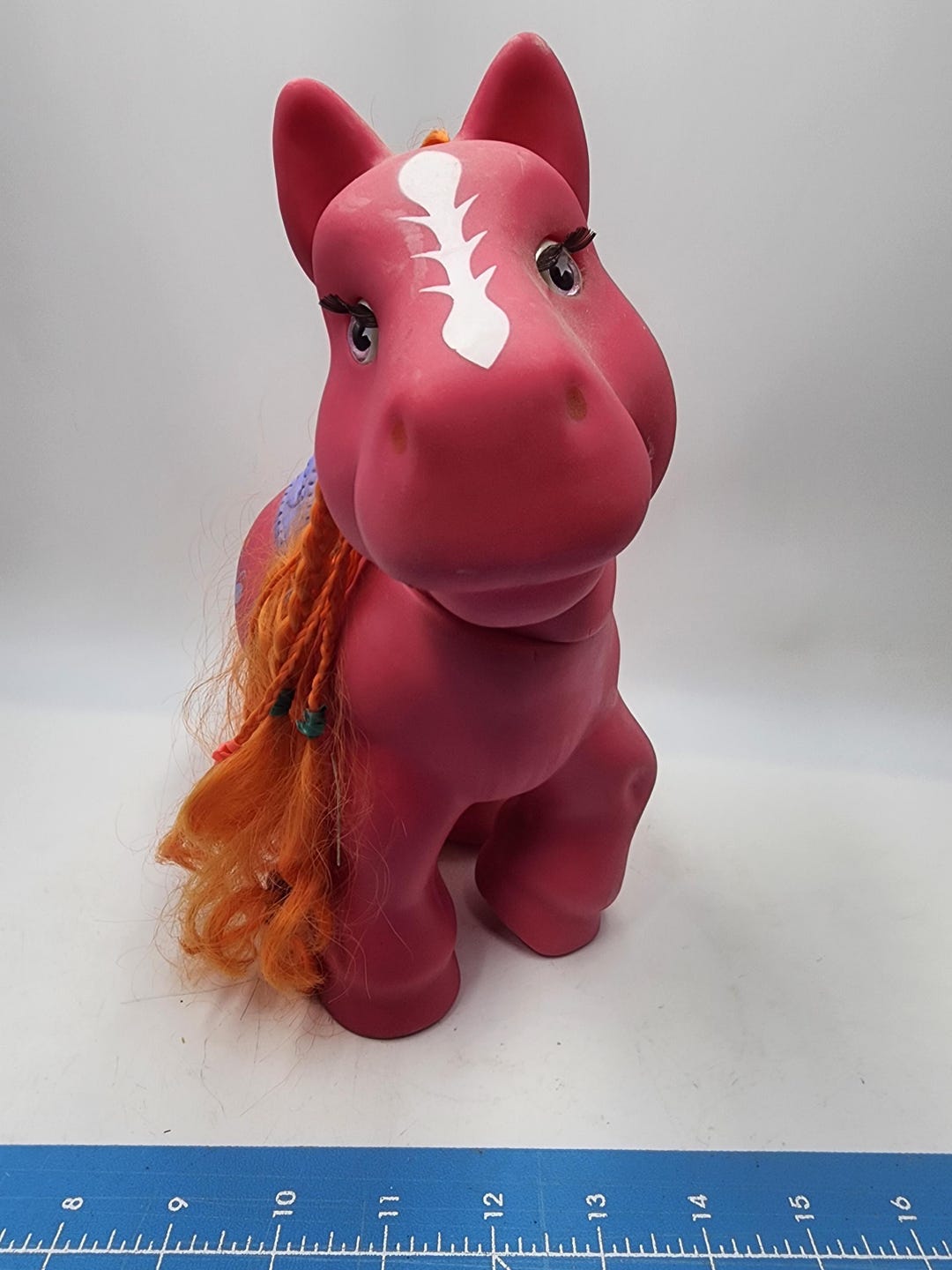 Magic Meadows Pink Horses Ponies Horse Pony Play Orange Hair 10 in Tall ...