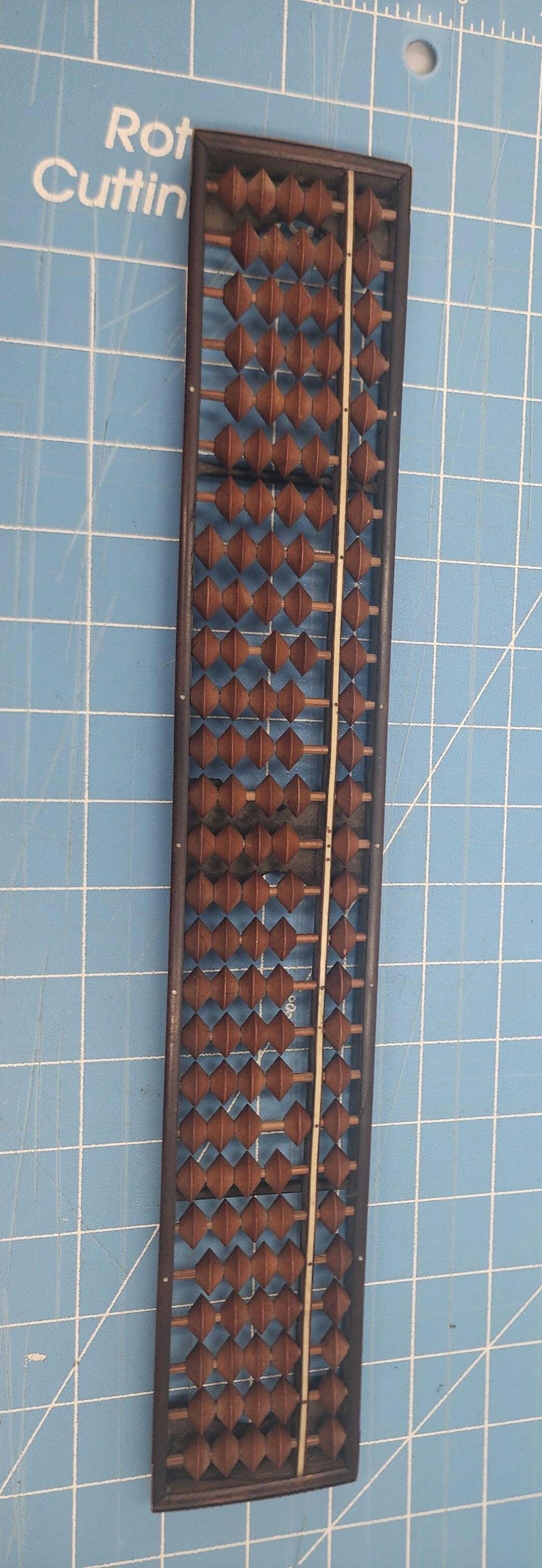 Japanese Wooden Abacus Calculating Tool Soroban Club Vintage ...