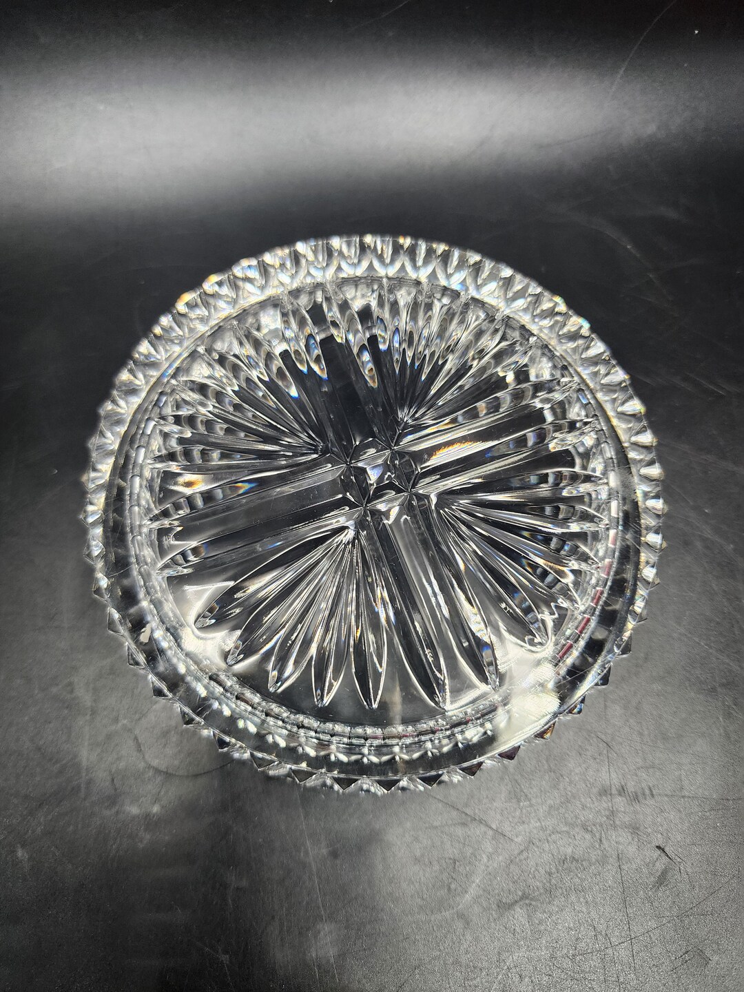 Vintage Waterford Crystal Glass Bowl Dramatic Pattern 5"x1.5' - Etsy