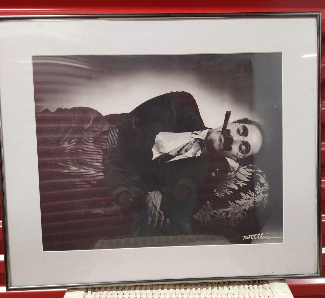 Vintage Rare GROUCHO MARX Portrait Photo Print Ted Allan Kobal ...