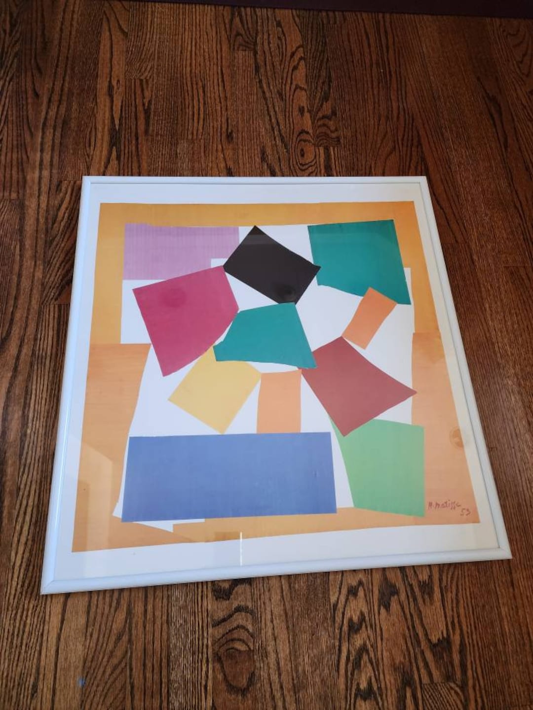 Henri Matisse the Snail Lithograph Print Tate Gallery London 26.75x28 ...