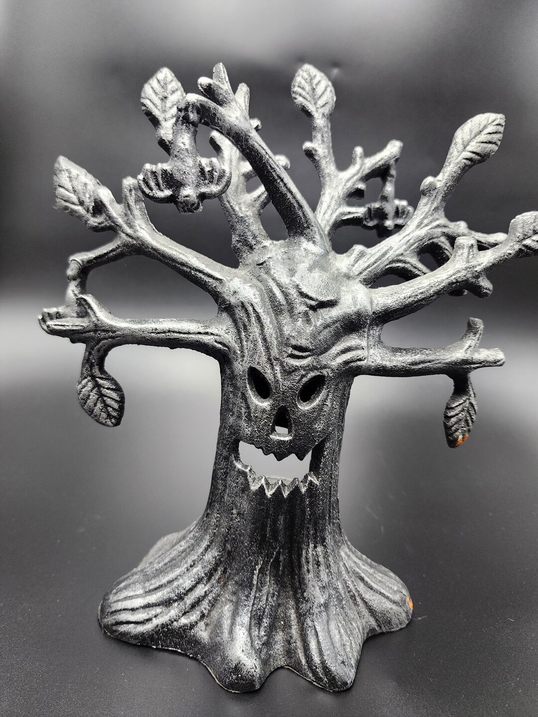 Halloween Haunted Tree Monster Tree Cast Iron Metal 11"high 10"wide - Etsy