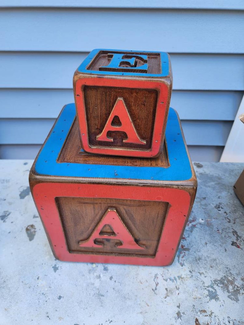 Rob Roy Alphabet Box and Coin Box 2 Set Your Choice - Etsy