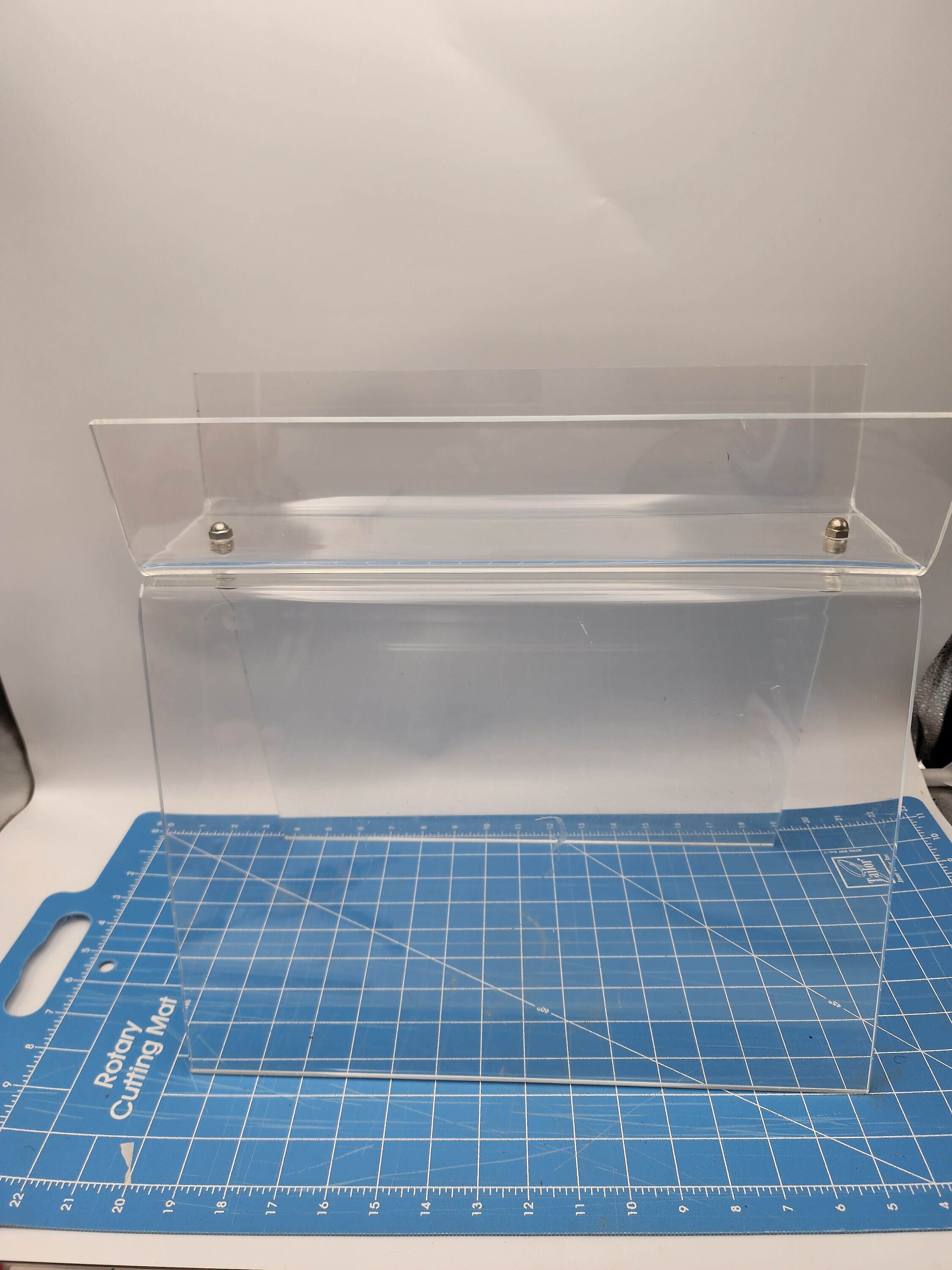 Mid Century Modern Lucite Acrylic Magazine Rack Holder - Etsy