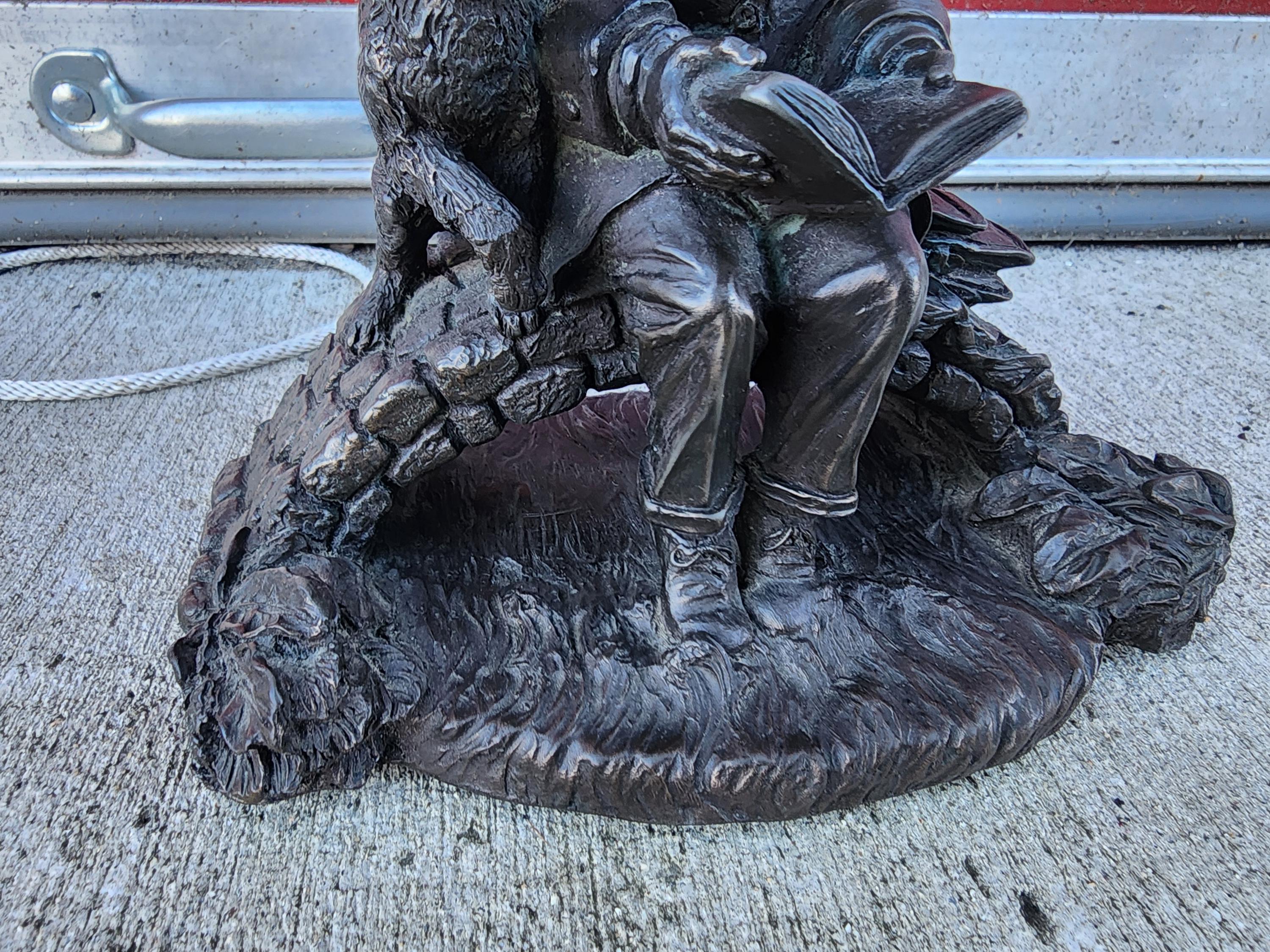 Vintage Genesis Fine Art Bronze Resin Faux Bronze 2002 by A.naslan ...