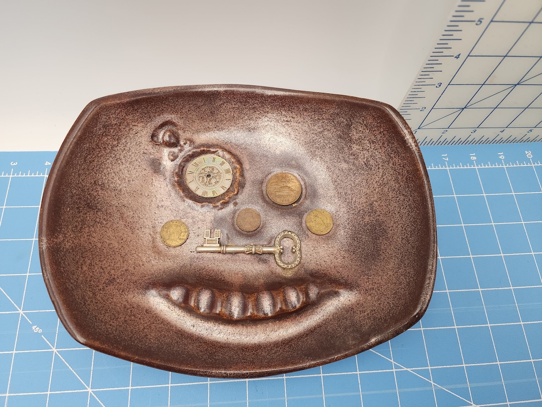 Mid-century Modern Hayden Lewis Pottery Ashtray Catch-all 10 Inch 8 ...