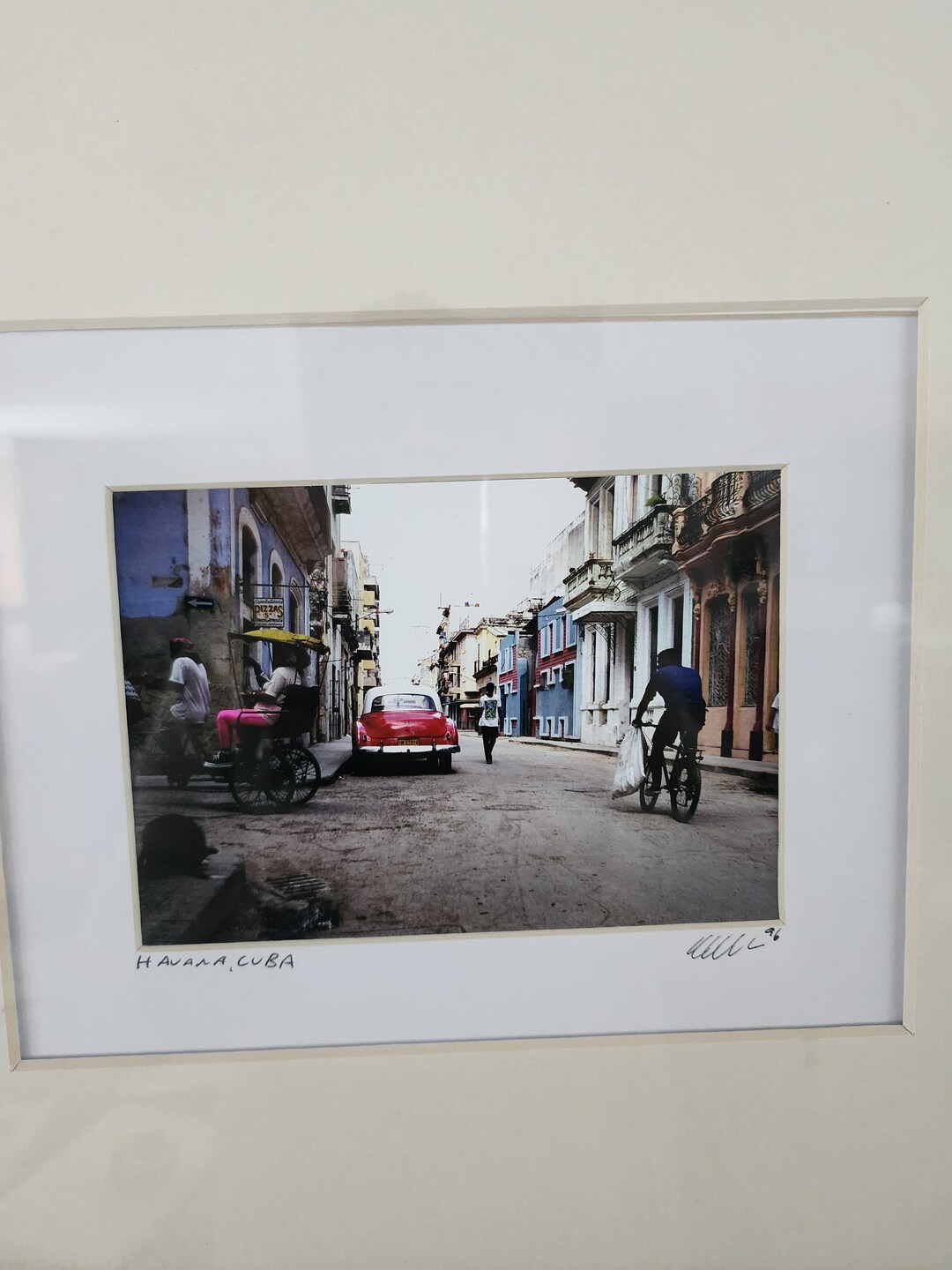 Vintage Frame Photo Havana Cuba Frame Sign by Kenneth Mcgoagh Photos ...