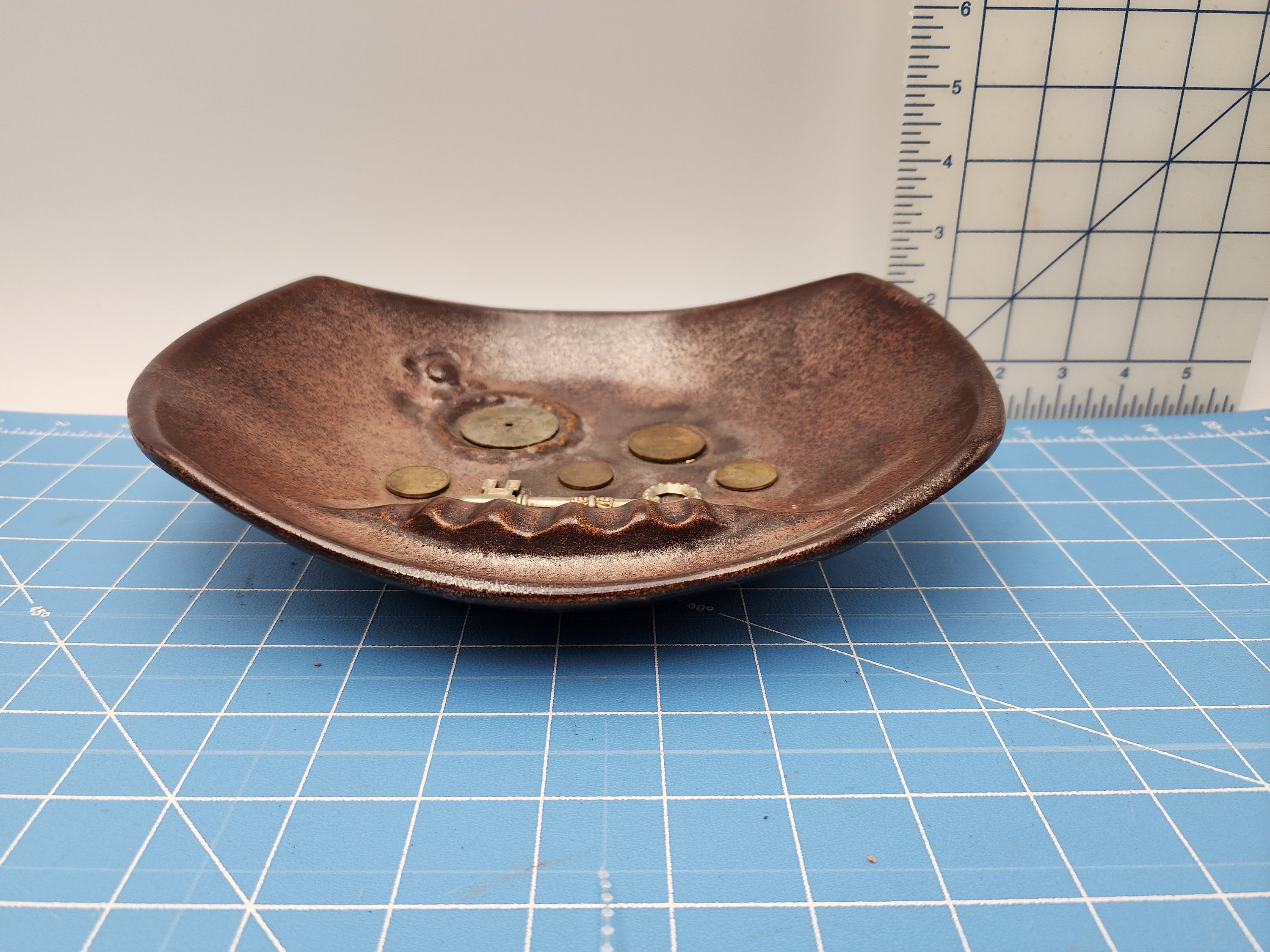 Mid-century Modern Hayden Lewis Pottery Ashtray Catch-all 10 Inch 8 ...