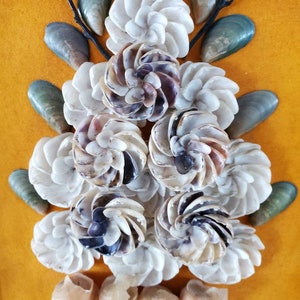 Mid-century Modern Shell Art Wall Decor - Etsy