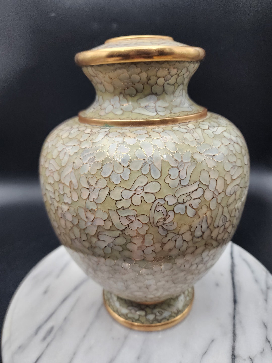 Urn Cloisonne Opal Adult Urn Family Pet Cremation Ashes Urn - Etsy