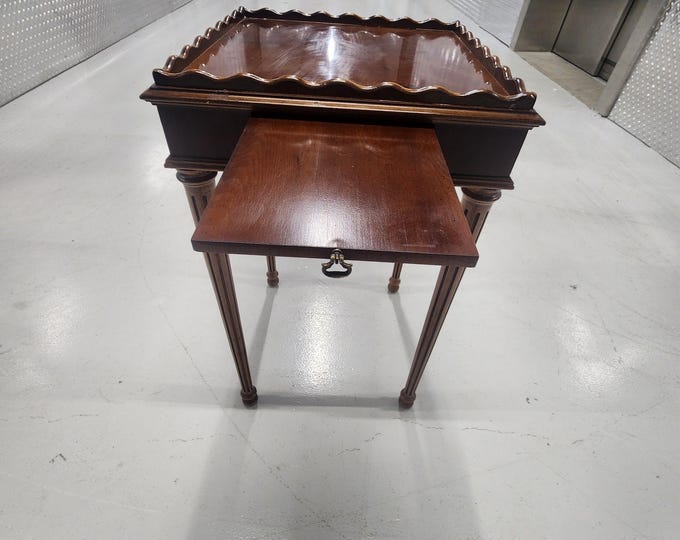 The Scallop Table - Pine Console Table, Handmade From Scratch - Etsy