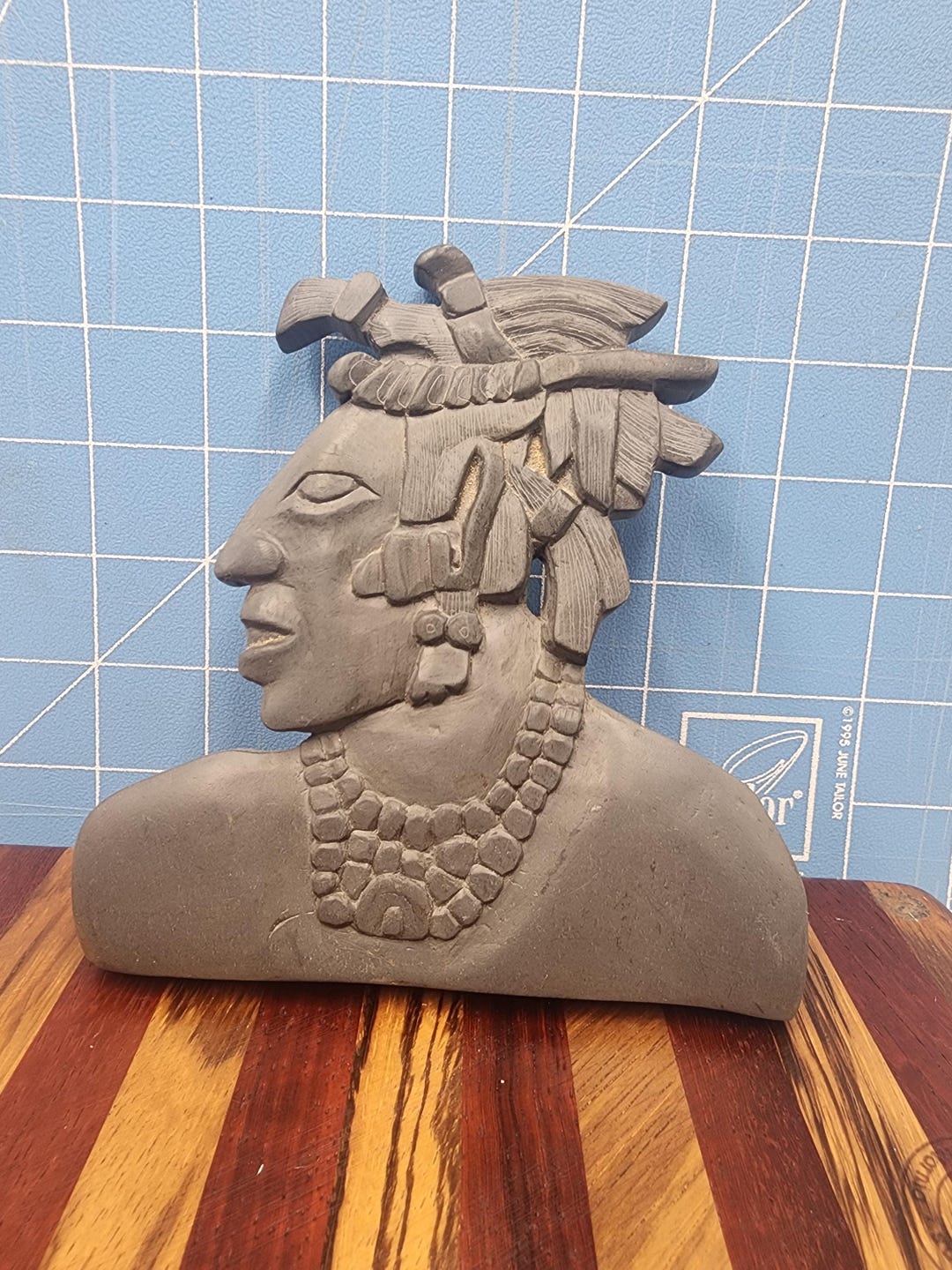 Mayan Chaac Zutz Hand Carved Black Stone Plaque Carvings Art 5.5x5in - Etsy