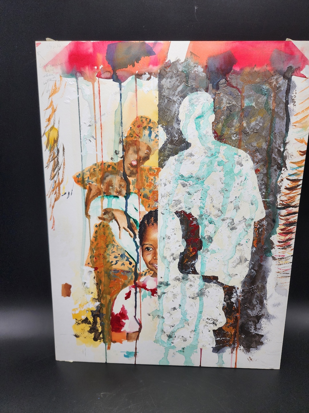 Vintage Painting Art by Ray Dirks Original Canadian Artist Acrylic ...