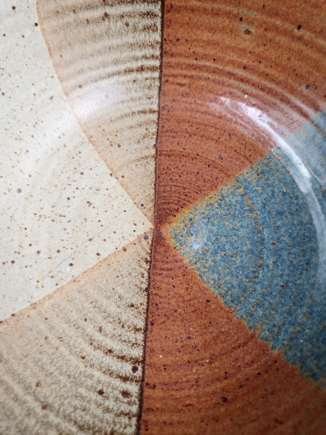 Vintage HP Hanselmann Pottery Bowl Corrales NM 11 Inch Dia 4" Tall ...