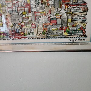 Vintage Tony Graham Print Little New York 20inx16in - Etsy
