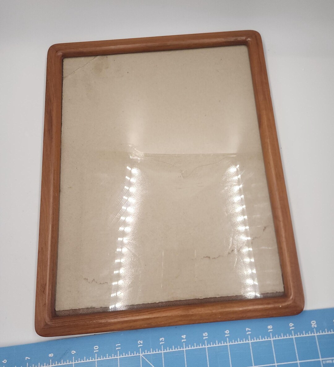 Teak Wood Picture Frame Easel Wall Hang Desktop 1 per Order 14x11 - Etsy