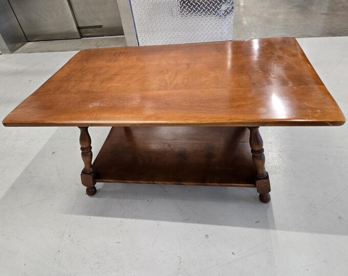 Vintage A Cushman Creation Colonial Fairfield Coffee Table Maple Wood ...