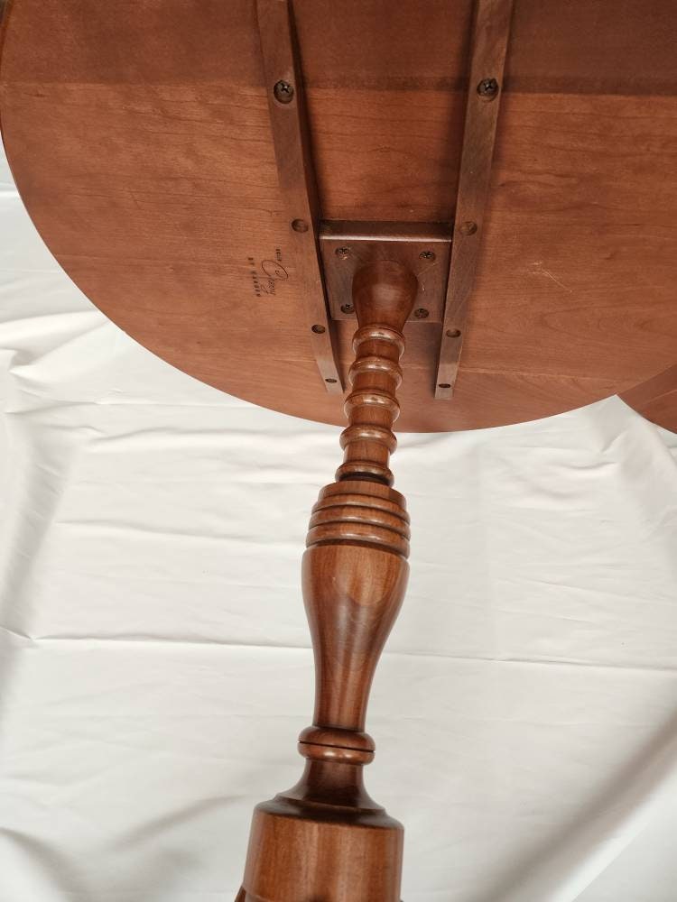 Solid Cherry by Harden Furniture Shaker Style Lamp Table End Table ...