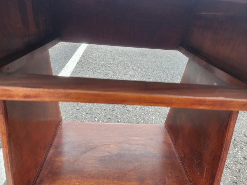 Vintage Pre War Cushman Colonial Creations Maple End Table Console ...