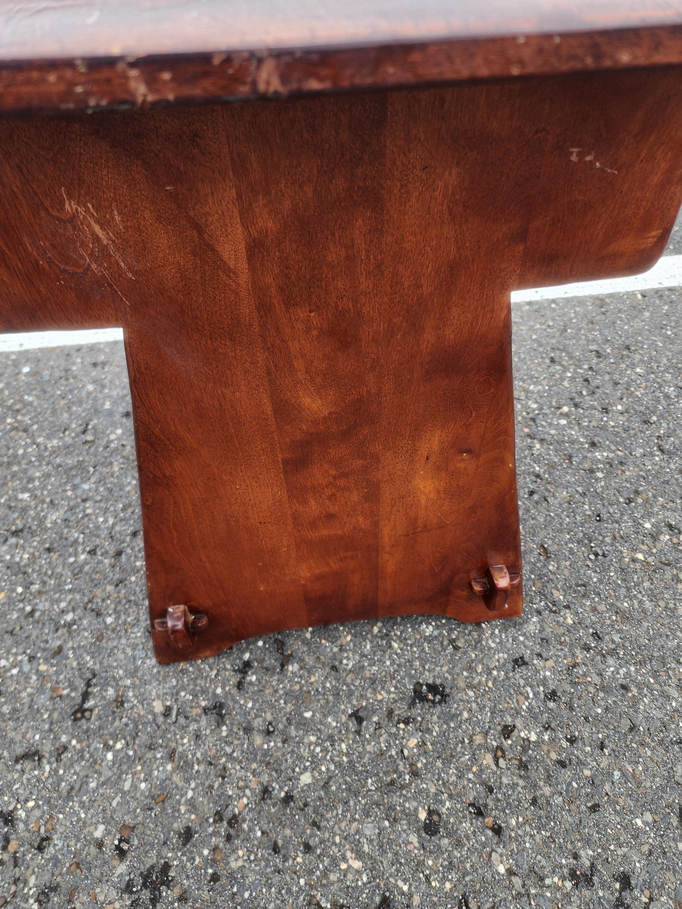 Vintage Pre War Cushman Colonial Creations Maple End Table Console ...